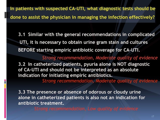 Catheter Associated Urinary Tract Infection (CAUTI) | PDF