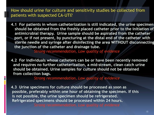 Catheter Associated Urinary Tract Infection (CAUTI) | PDF
