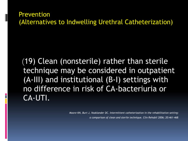 Catheter Associated Urinary Tract Infection (CAUTI) | PDF