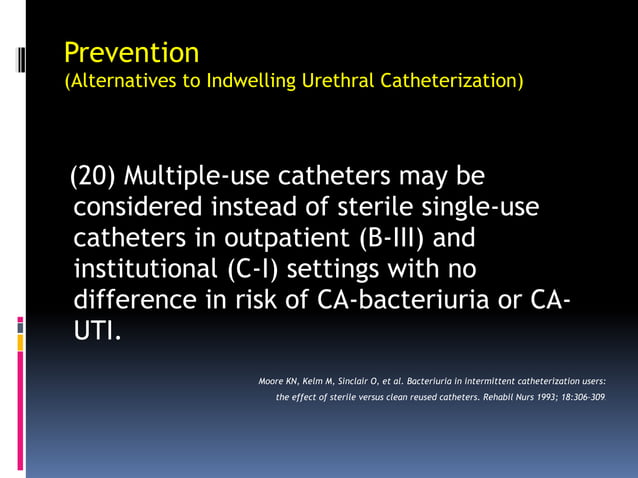 Catheter Associated Urinary Tract Infection (CAUTI) | PDF