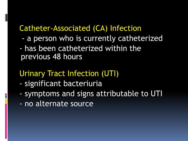 Catheter Associated Urinary Tract Infection (CAUTI) | PDF