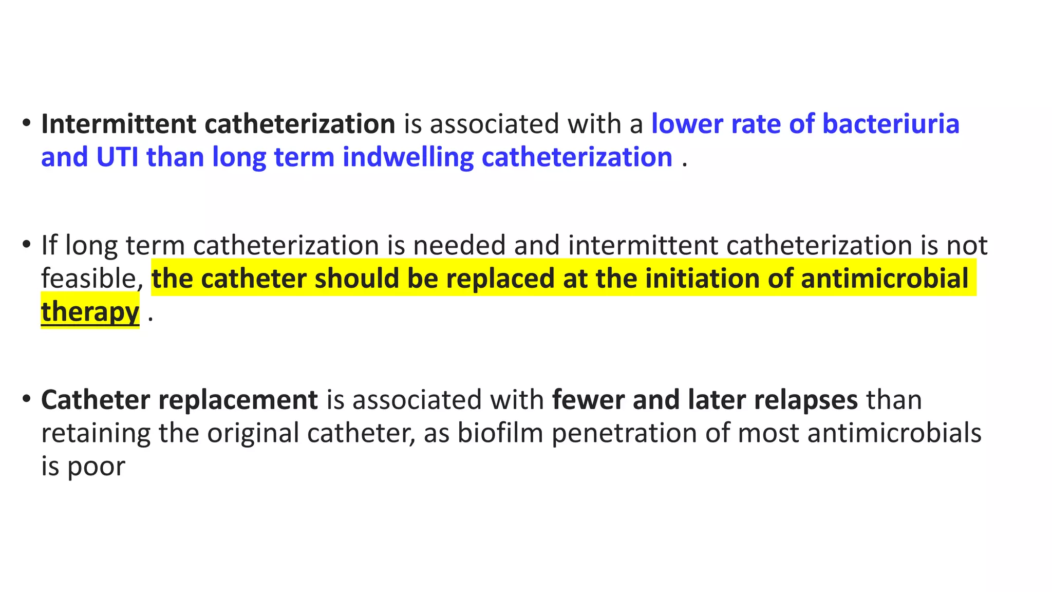 Catheter associated uti | PPTX