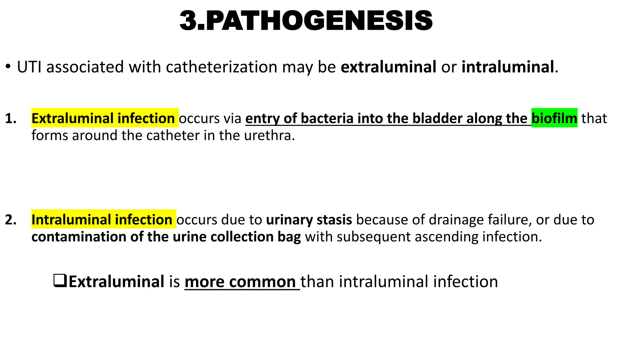 Catheter associated uti | PPTX