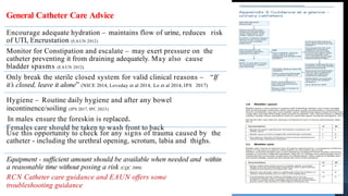 Catheter care. advance care for nurses care | PPTX