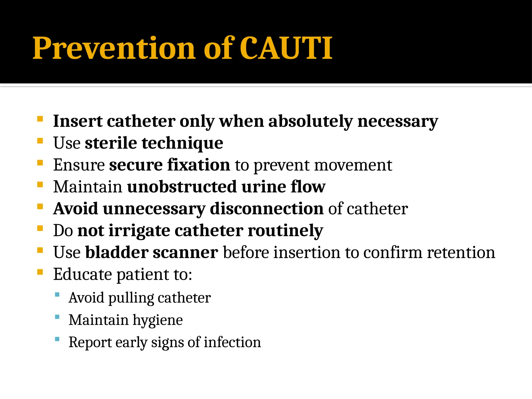 CATHETER CARE.pptx....................... | PPTX