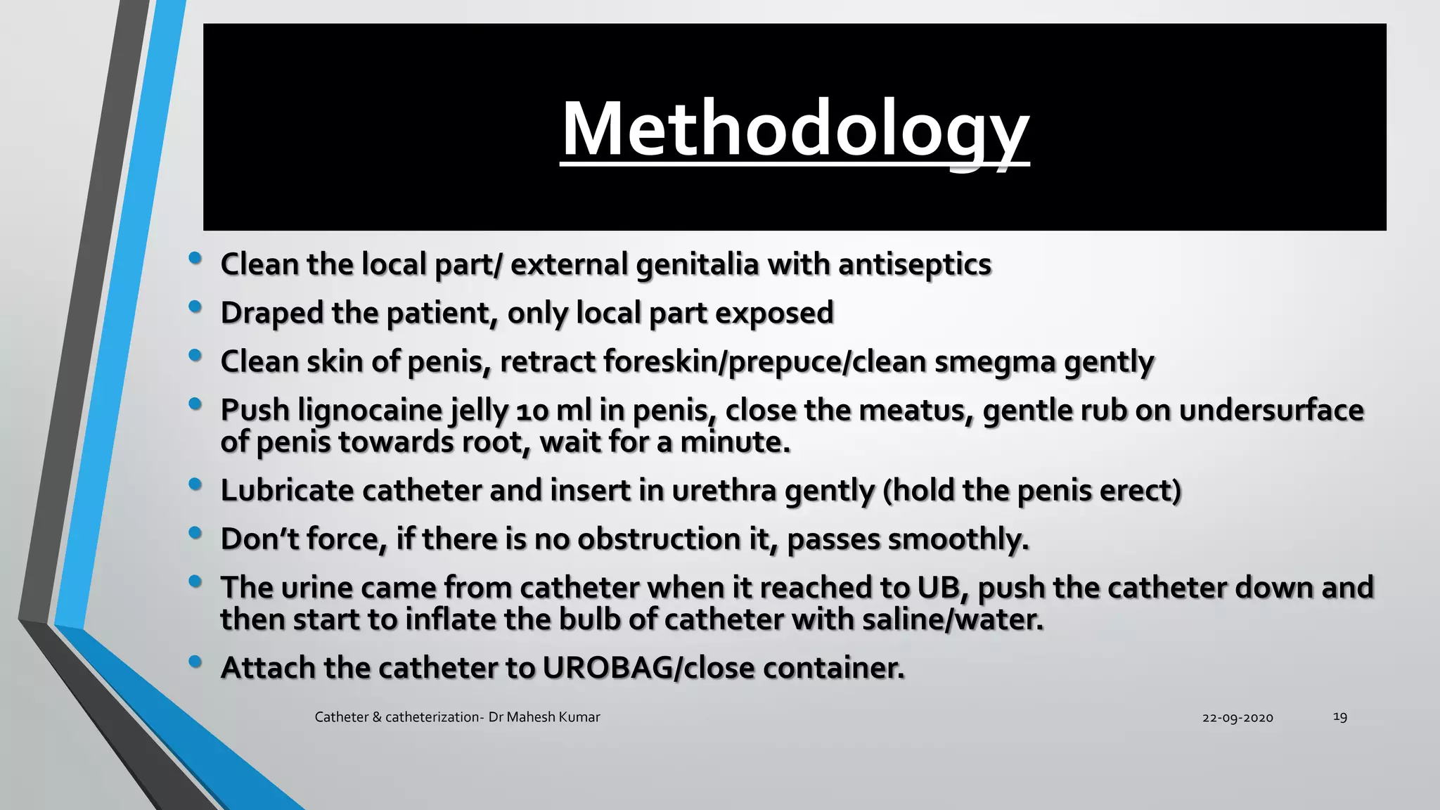 Catheter & urethral catheterization dr mahesh kumar 22 09-2020 | PDF