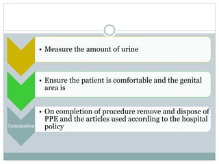 Catheterisation | PPTX