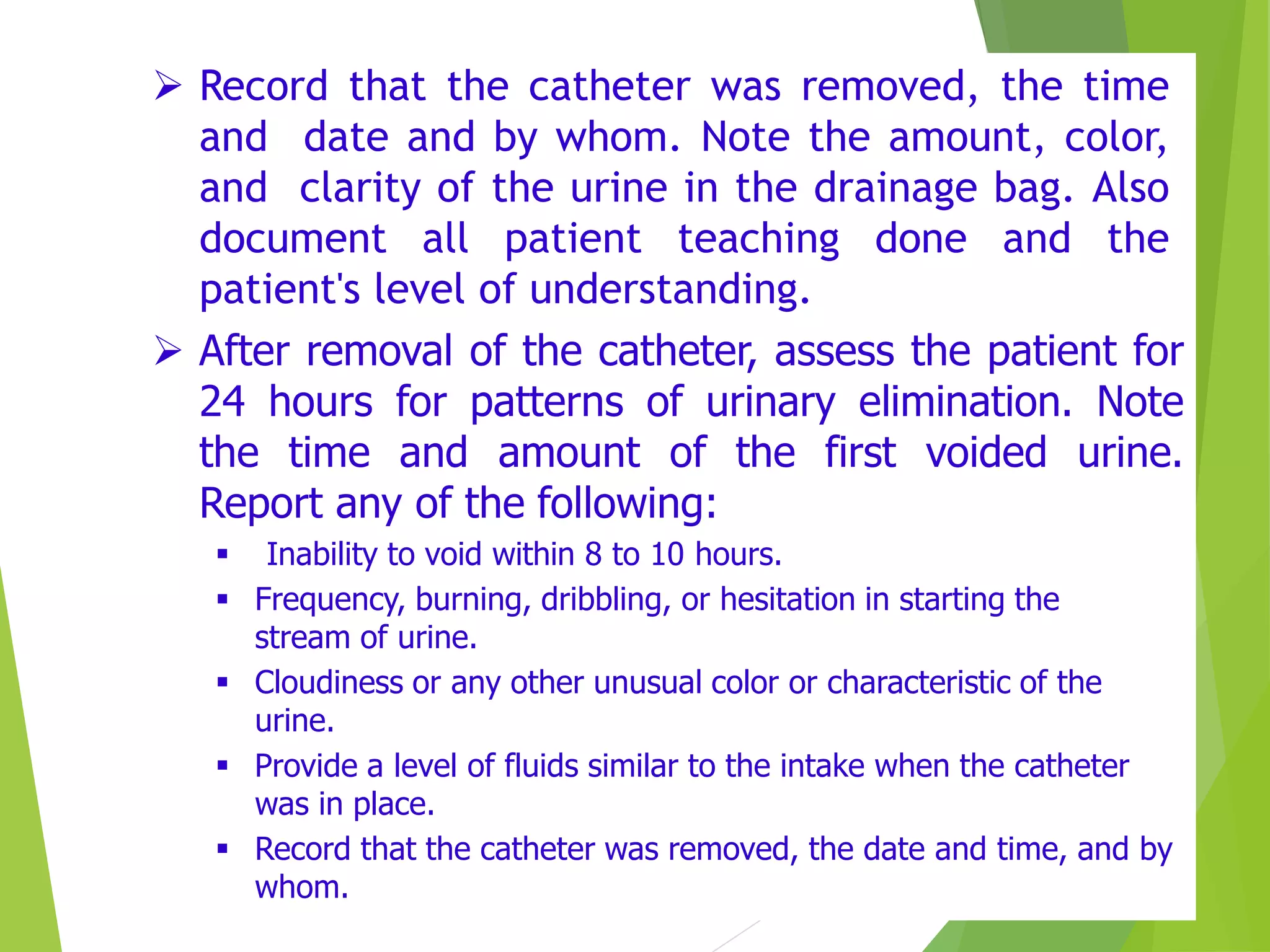 Urinary Catheterization | PPTX