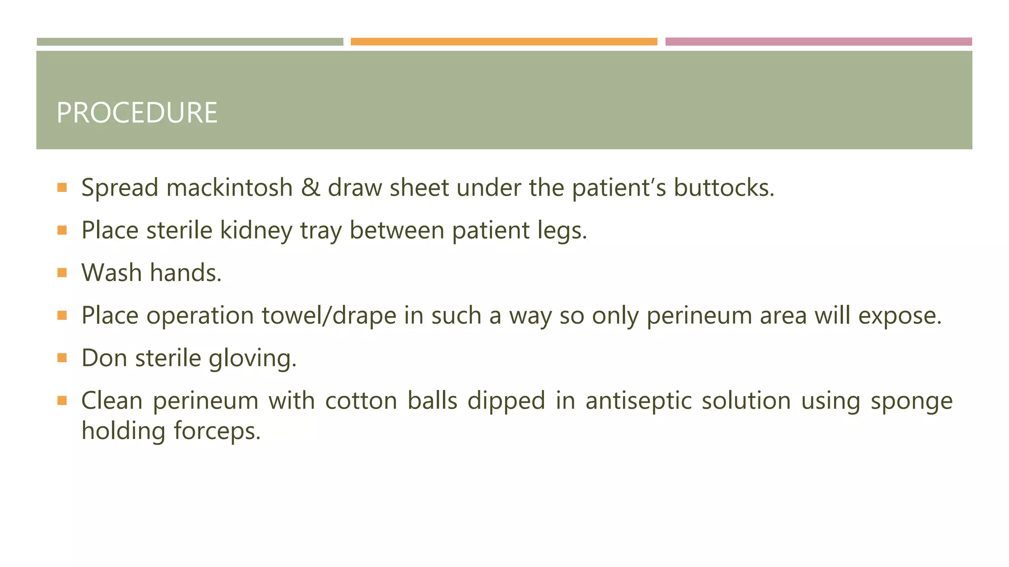 Catheterization | PPTX