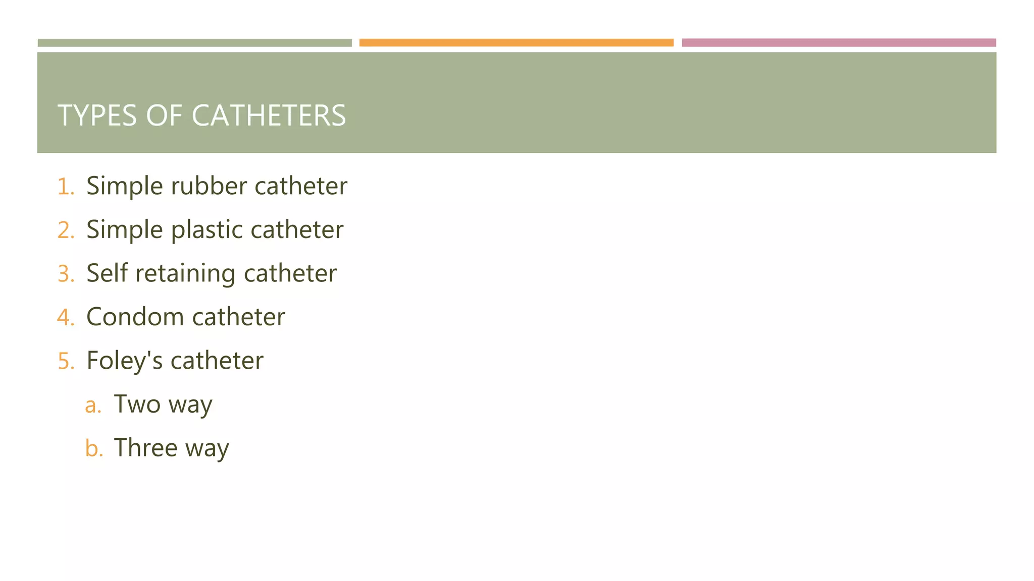 Catheterization | PPTX