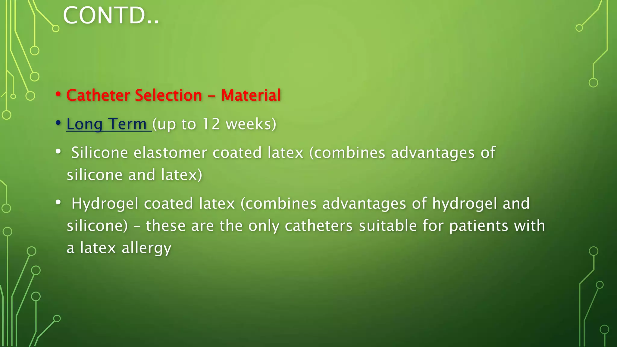 Catheterization | PPTX