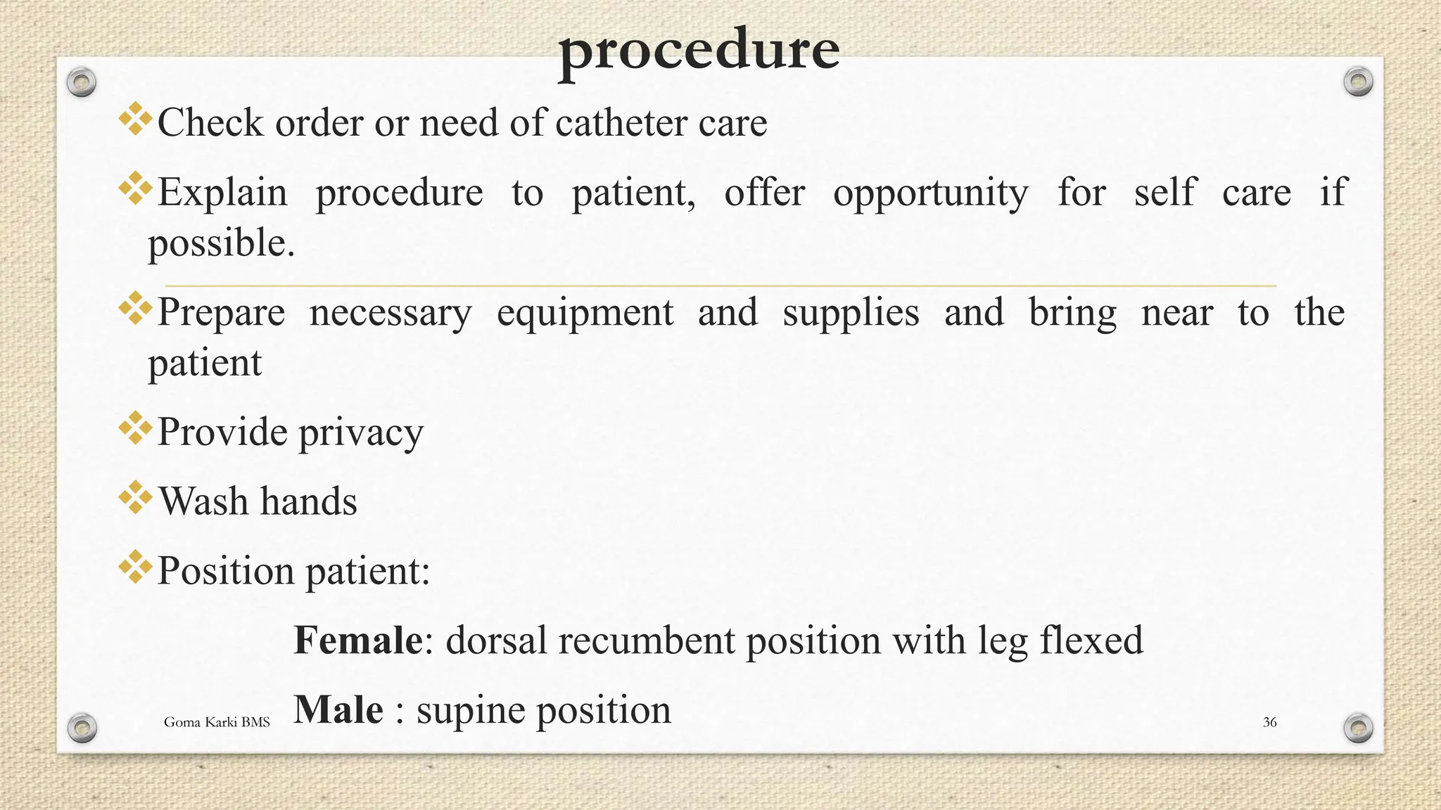 Urinary Catheterization(Definition, indication, types, procedure).pptx