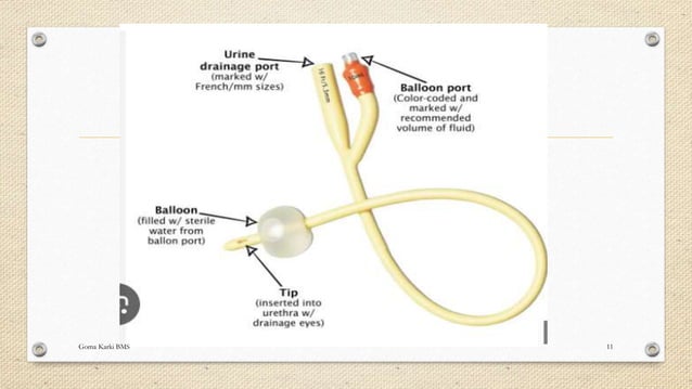Urinary Catheterization(Definition, indication, types, procedure).pptx ...