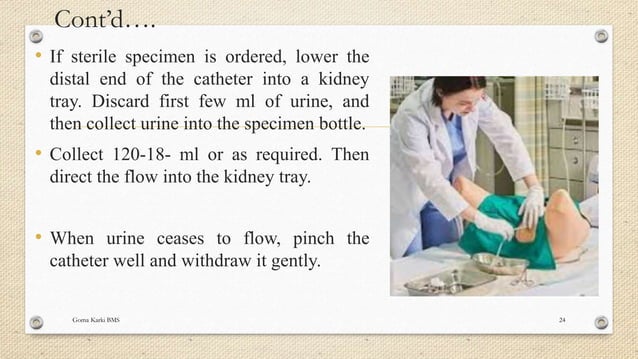 Urinary Catheterization(Definition, indication, types, procedure).pptx ...