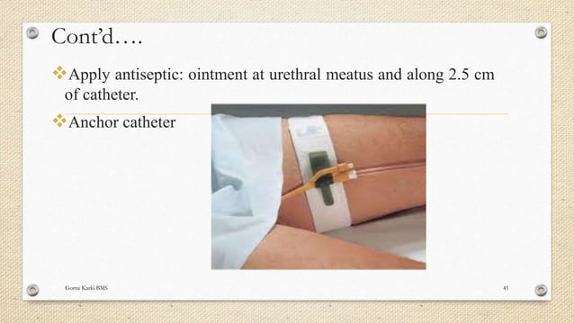 Urinary Catheterization(Definition, indication, types, procedure).pptx ...