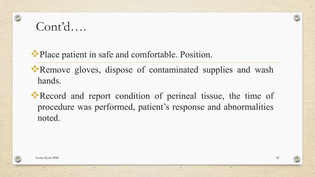 Urinary Catheterization(Definition, indication, types, procedure).pptx ...