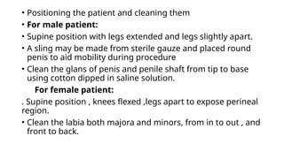 CATHETERIZATION.pptx ghhjjfhjfhfghhgggggg | PPTX