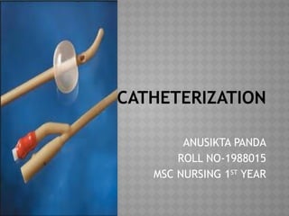 CATHETERIZATION INSERTION PRESENTATION AND DETAIL INFO | PPTX