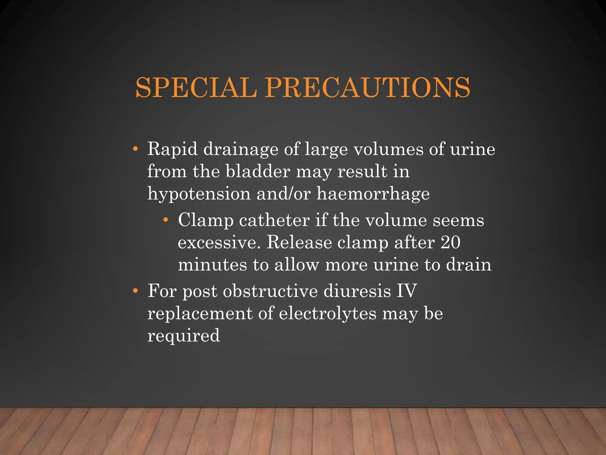 CATHETERIZATION LECTURE FOR RETDEMONSTRA | PPTX
