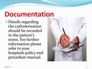 URINARY CATHETER SKILLS AND CARE: DR SWAPNIL TOPLE, DNB UROLOGY | PPTX