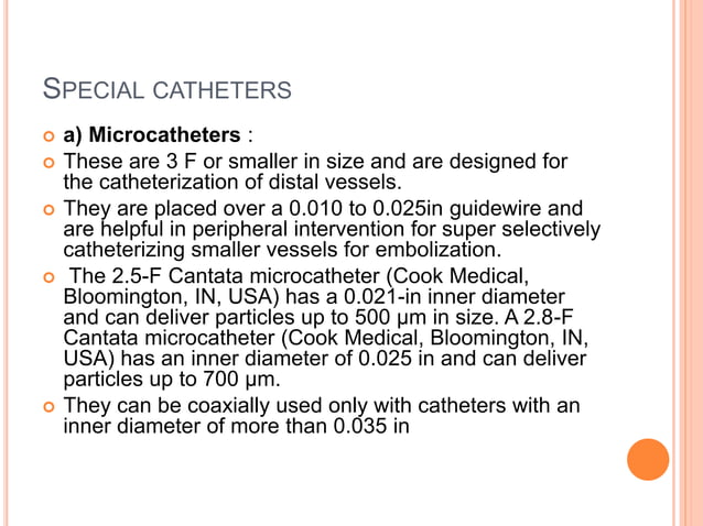 diagnostic and guiding catheters Presentation.pptx | Heart and ...