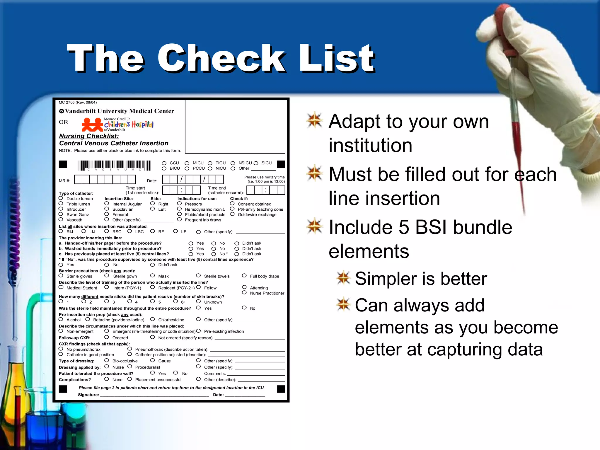 Catheter related infections in ICU | PPT