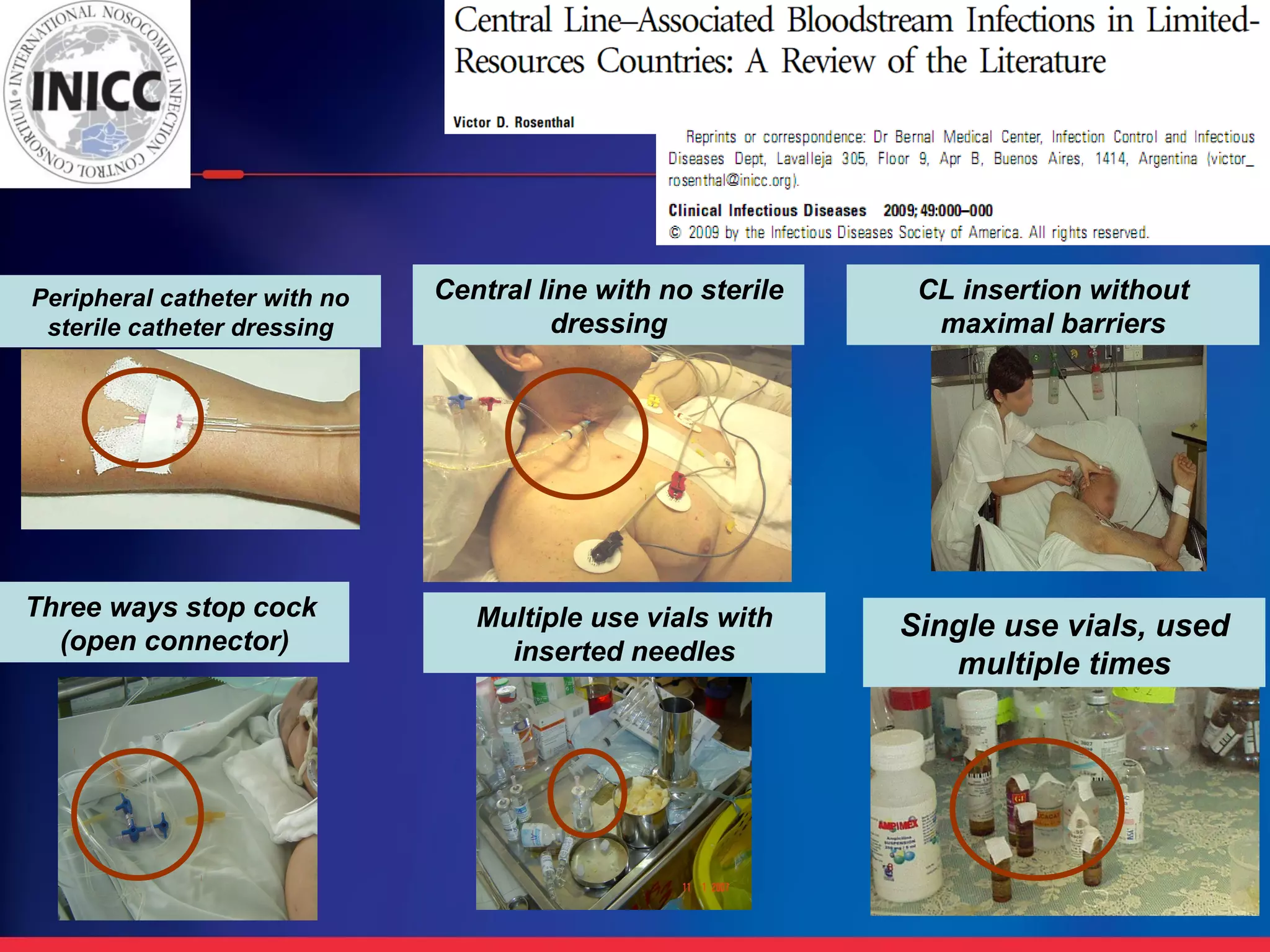 Catheter related infections in ICU | PPT