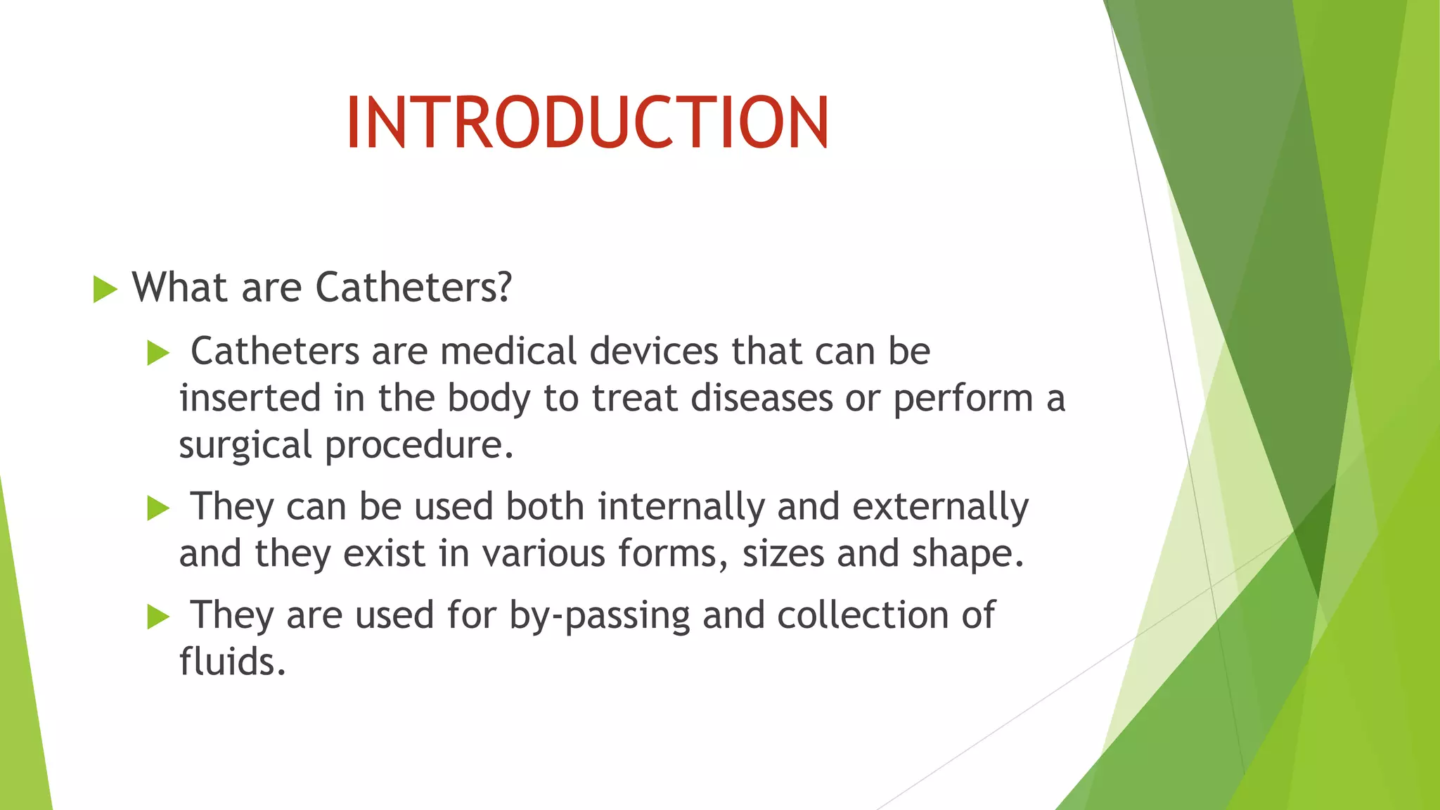 Catheters | PPTX