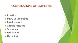 Catheters | PPTX