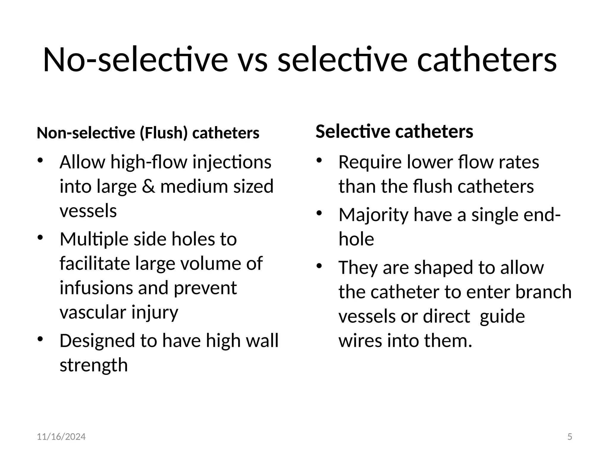 Catheters.pptx presentation in radiology | PPTX