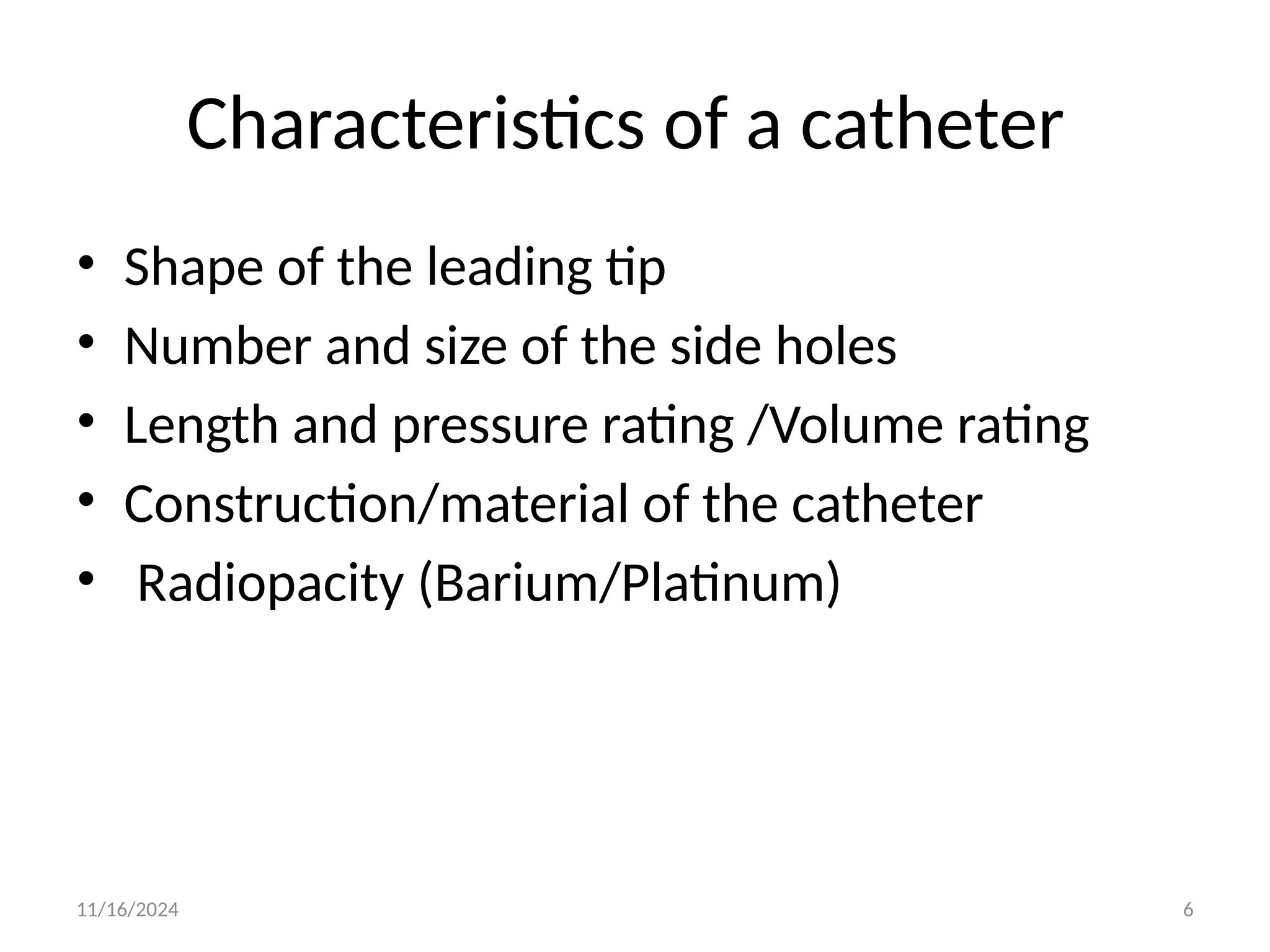 Catheters.pptx presentation in radiology | PPTX