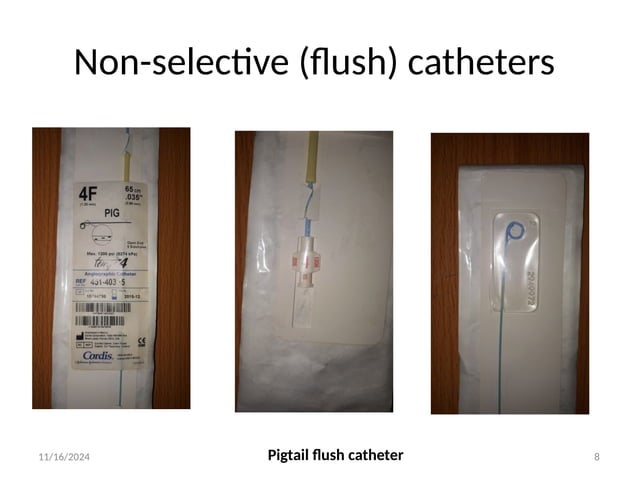 Catheters.pptx presentation in radiology | PPTX | Medical Tests ...