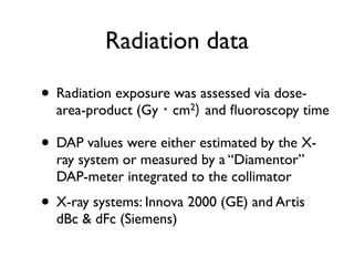 Plourde G - AIMRADIAL 2013 - Radiation exposure | PPT