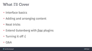 Gutenberg Block Editor Tips & Tricks | PPT