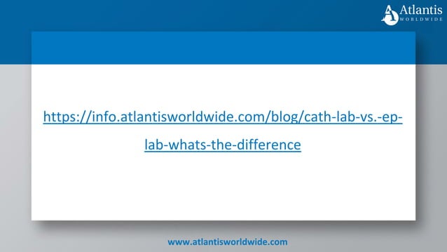 Cath Lab Vs. EP Lab: What’s The Difference? | PPT
