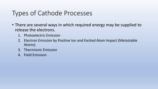 Cathode Processes and its Types.pptx | Chemistry | Science