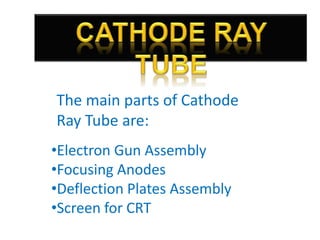 Cathode ray | PPTX