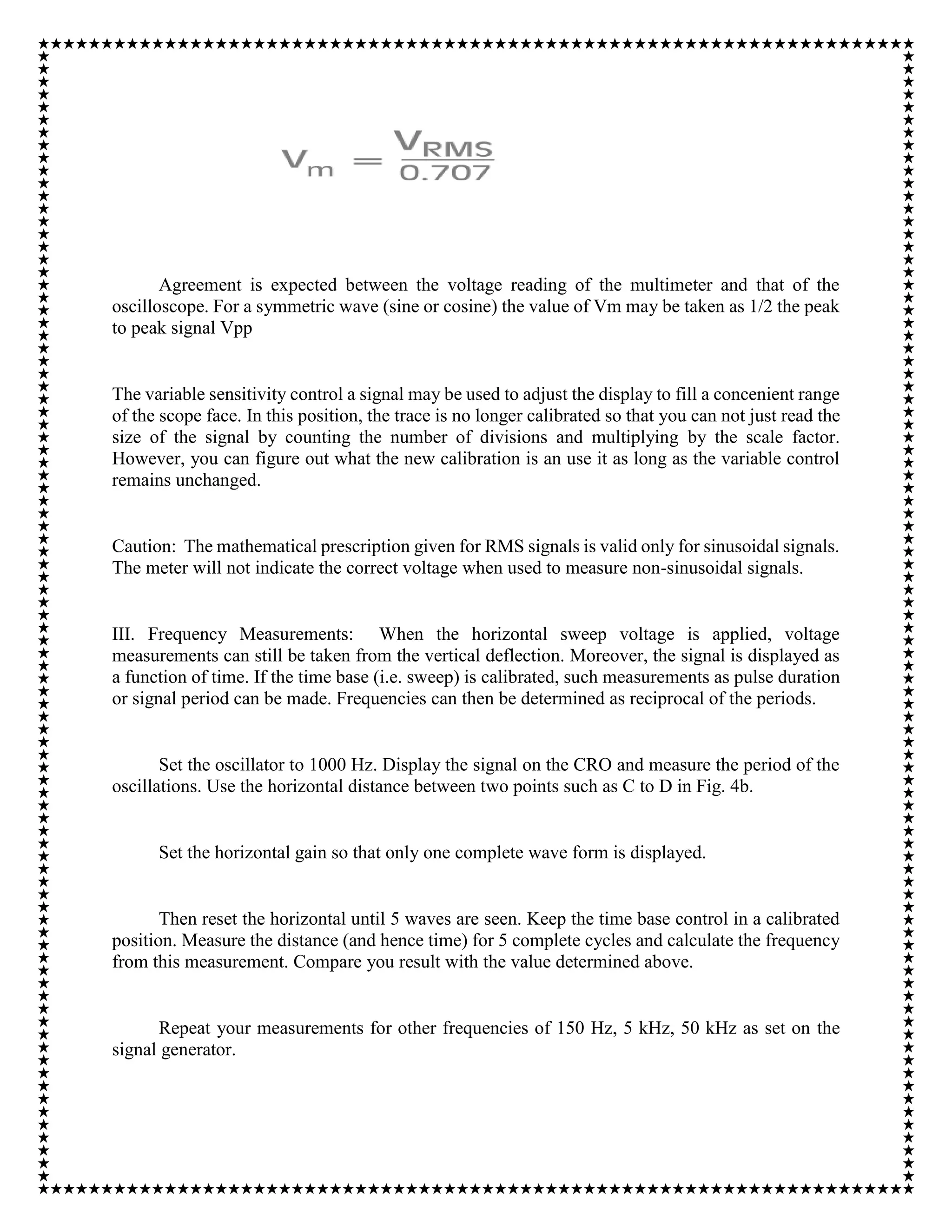 Cathode ray oscilloscope | PDF