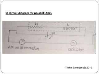 Cathode ray oscilloscope and related experiments | PPTX