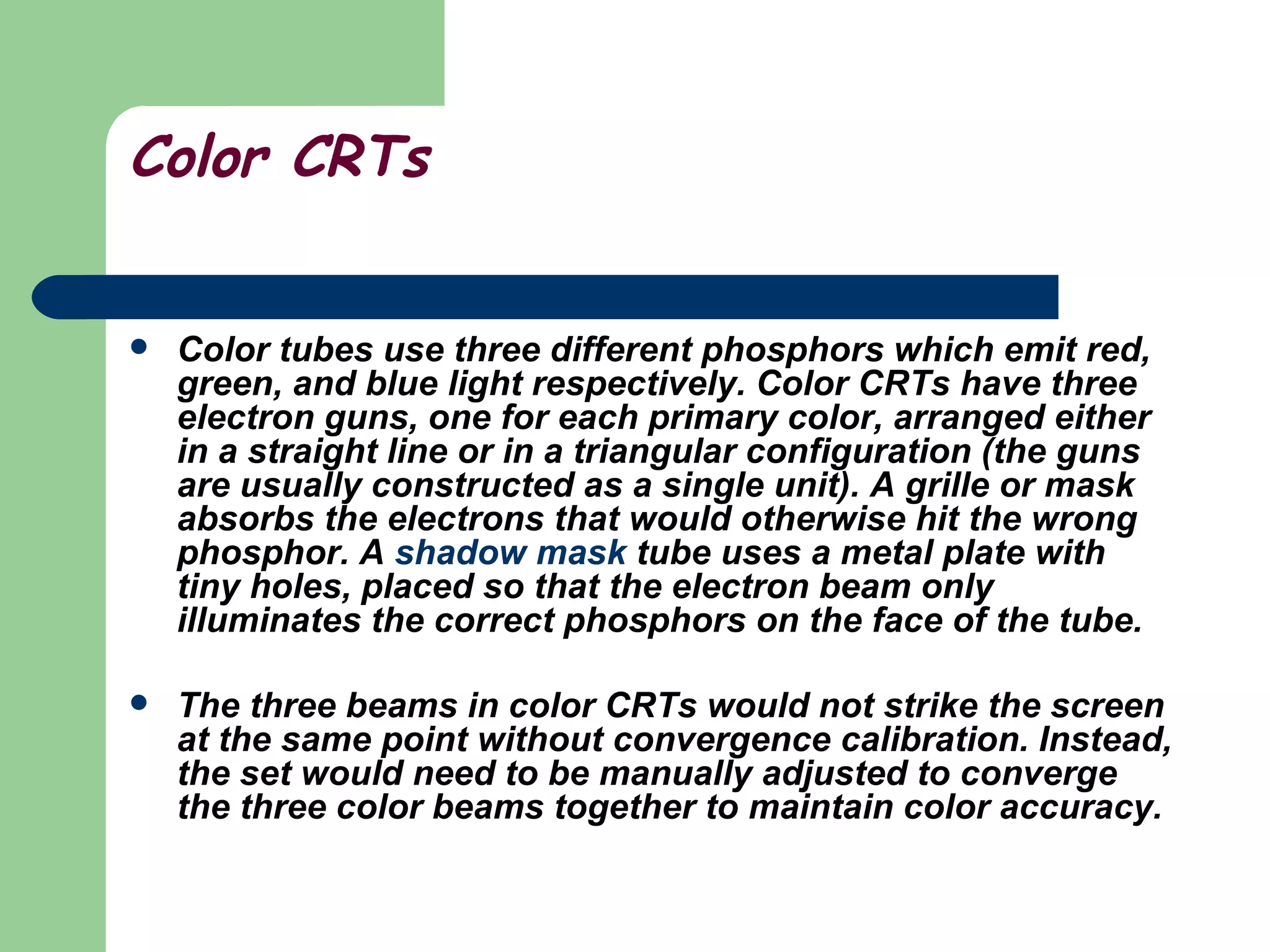 Cathode ray tube | PPT