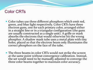 Cathoderaytube final | PPT