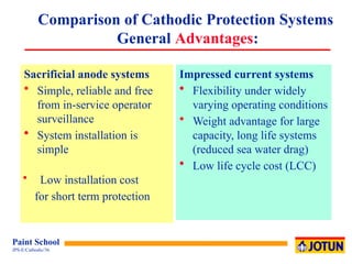 Cathodic Protection by M/s Jotun for Paint | PPTX