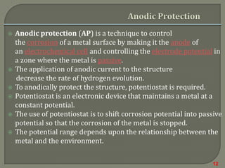 Cathodic and anodic protection | PPT