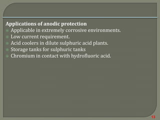 Cathodic and anodic protection | PPT