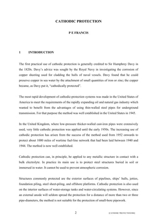 Cathodic protection in_practise | PDF | Chemistry | Science