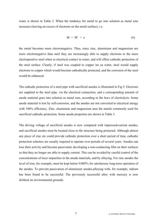 Cathodic protection in_practise | PDF | Chemistry | Science