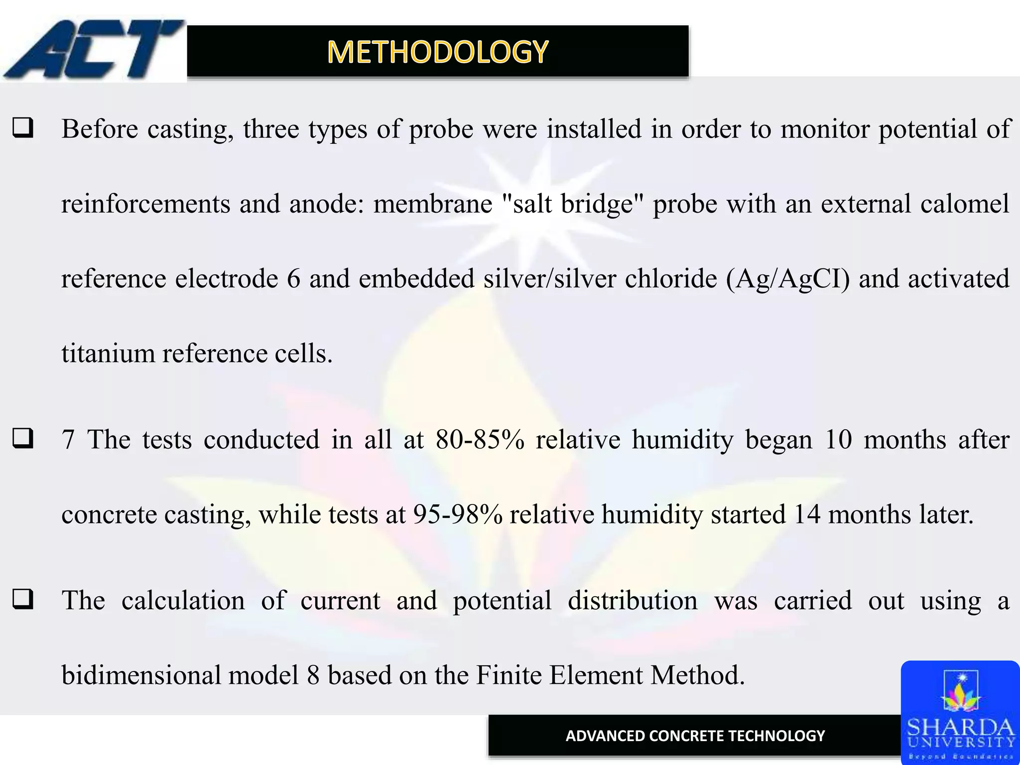 Cathodic Protection of New and Old Reinforced Concrete Structures | PPTX
