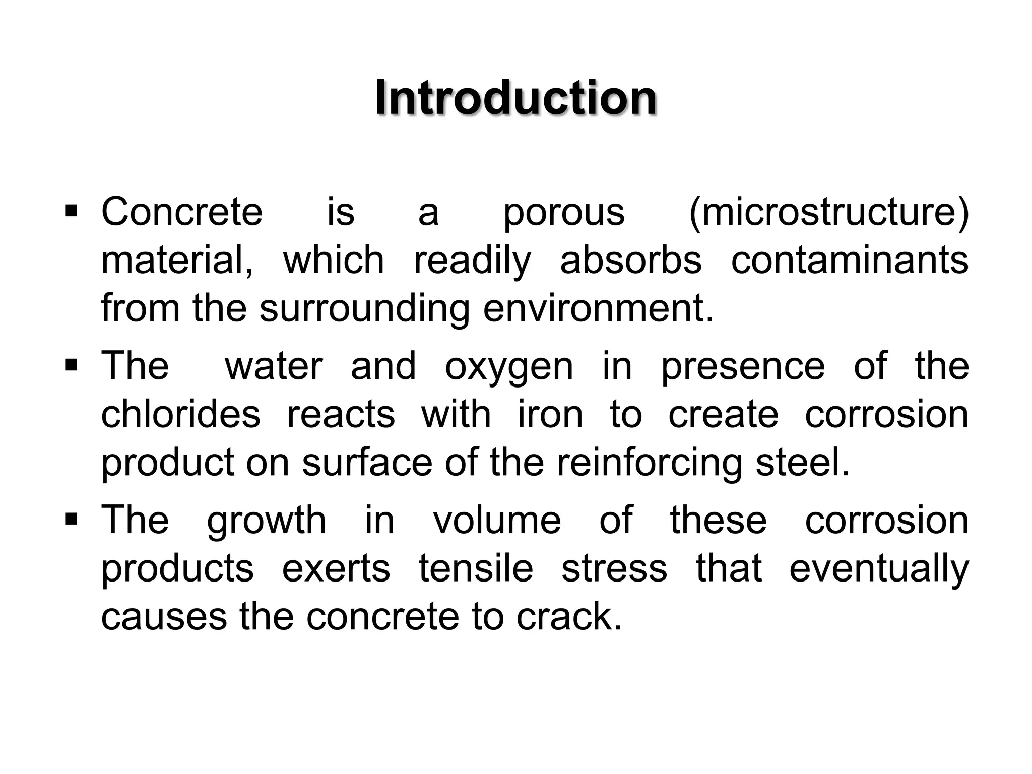 Cathodic protection of reinforced concrete structures | PPTX
