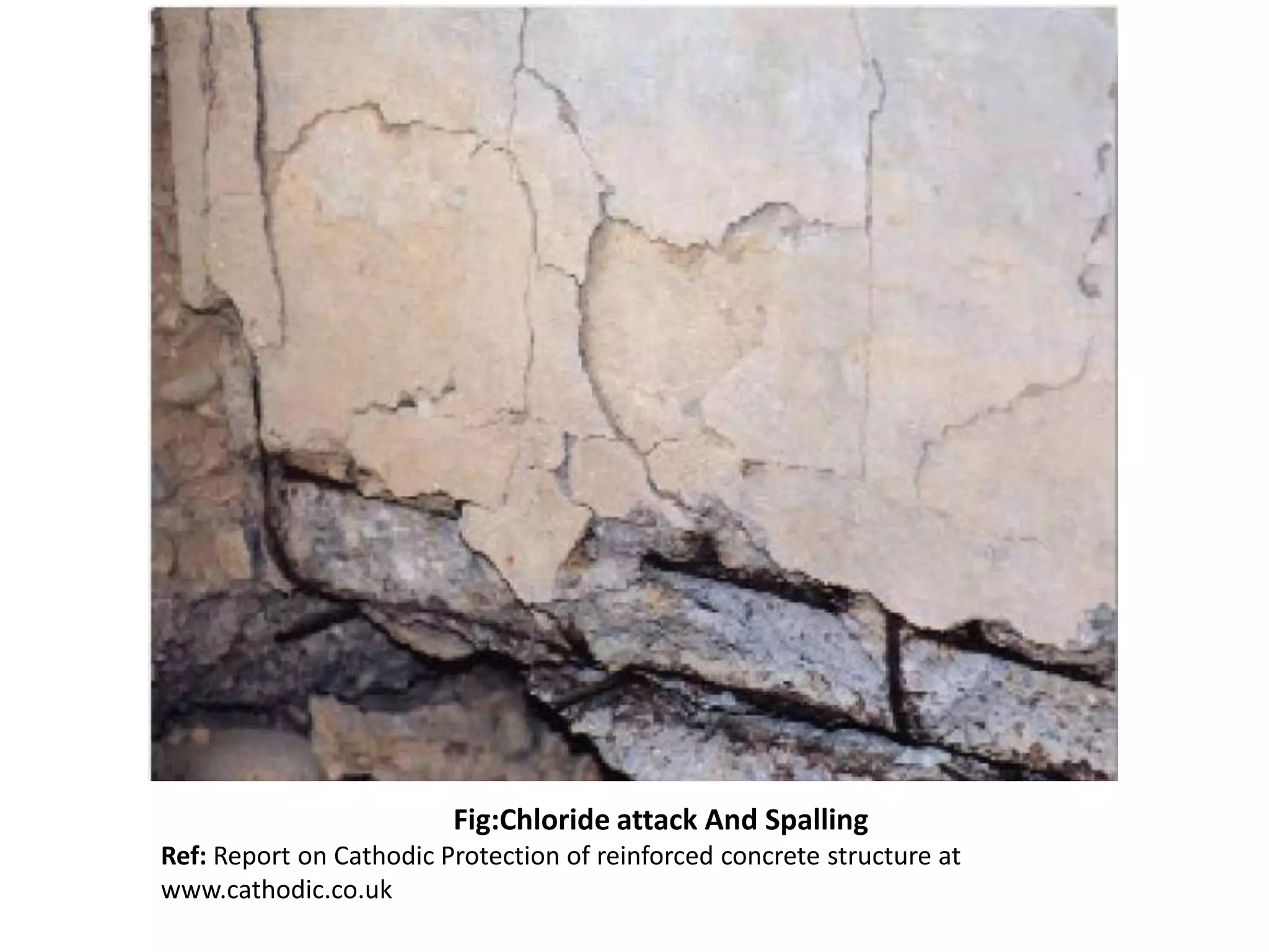 Cathodic protection of reinforced concrete structures | PPTX