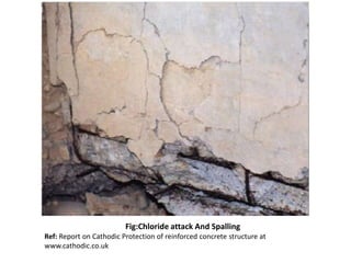 Cathodic protection of reinforced concrete structures | PPTX